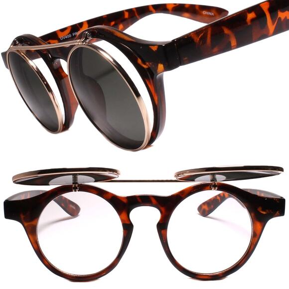 Kiss | Accessories | Classic Vintage Retro 6s 70s Lennon Dean Flip Up ...